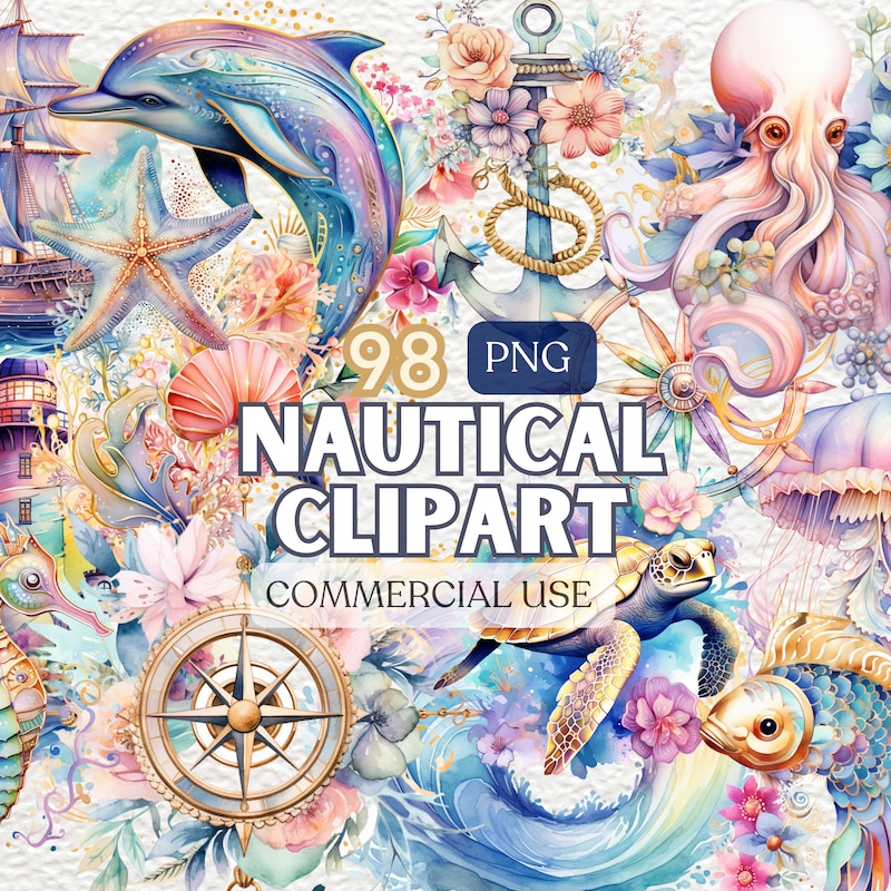 Nautical Clipart - Etsy