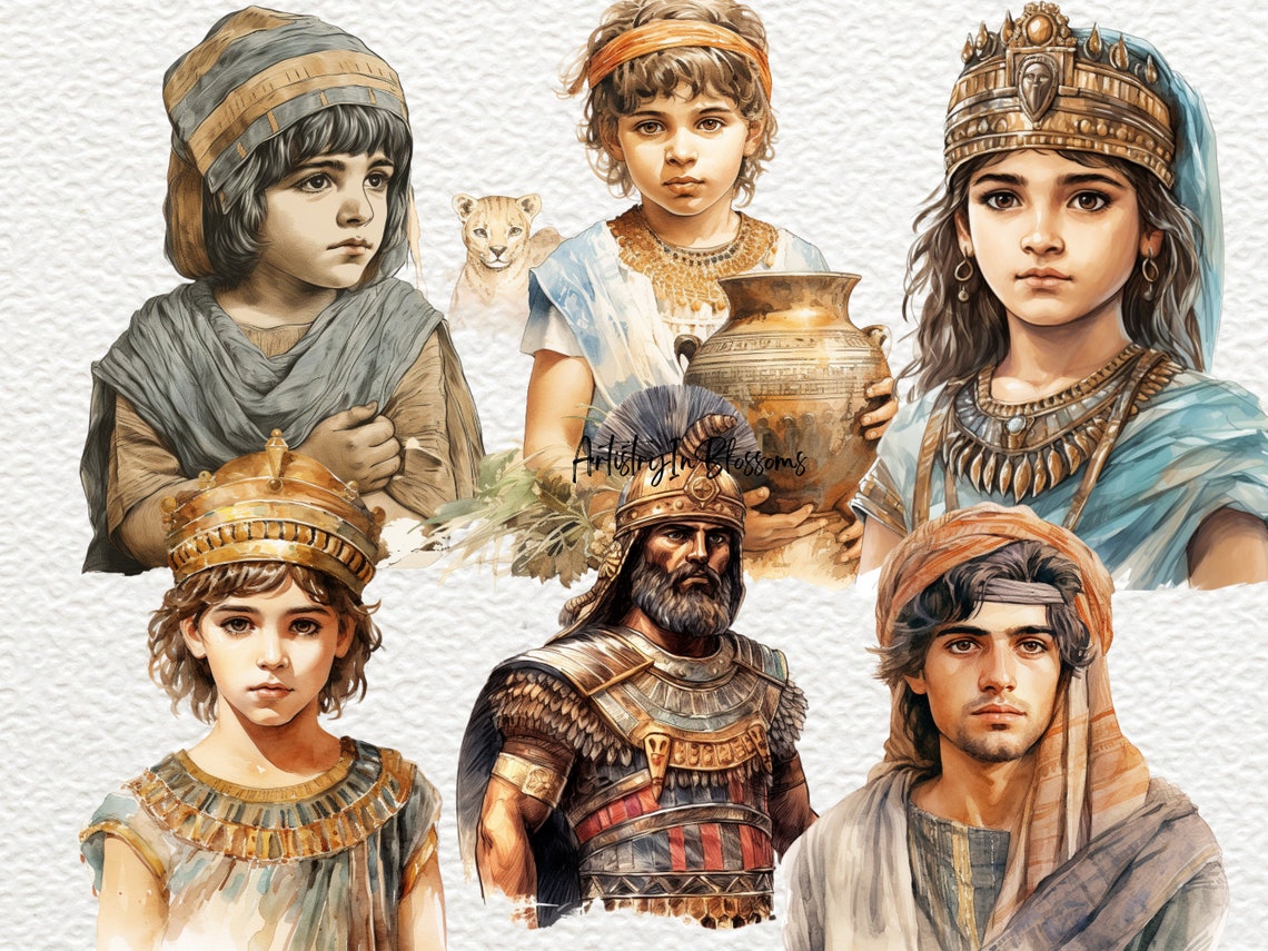 Watercolor Ancient Mesopotamia Clipart, Mesopotamian Symbol, Ziggurat ...