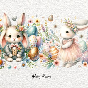 Easter Bunny Clipart | Easter Chicks Clipart | Easter Clip Art | Easter ...