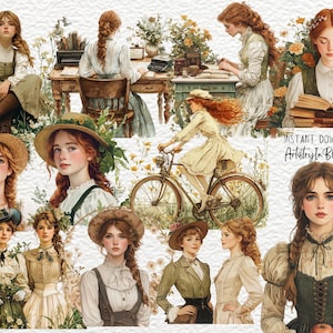 Anne Green Gables Clipart, Anne of Green Gables PNG, Anne of Green ...