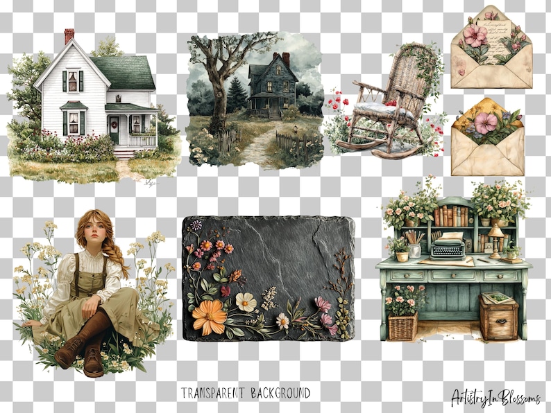 Anne Green Gables Clipart, Anne of Green Gables PNG, Anne of Green ...
