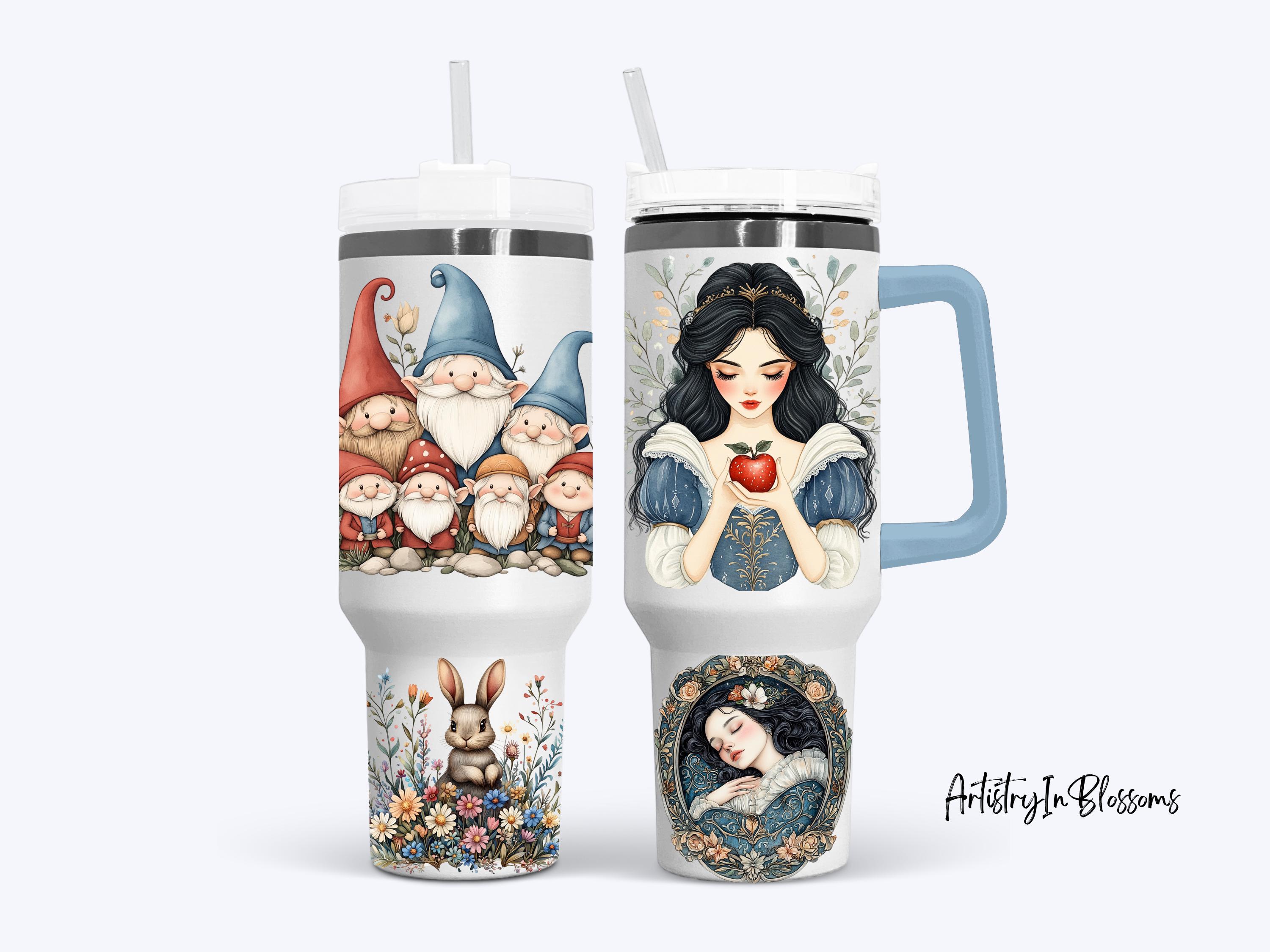 Snow White Clipart Bundle, Fairytale Princess, Snow White Watercolor ...