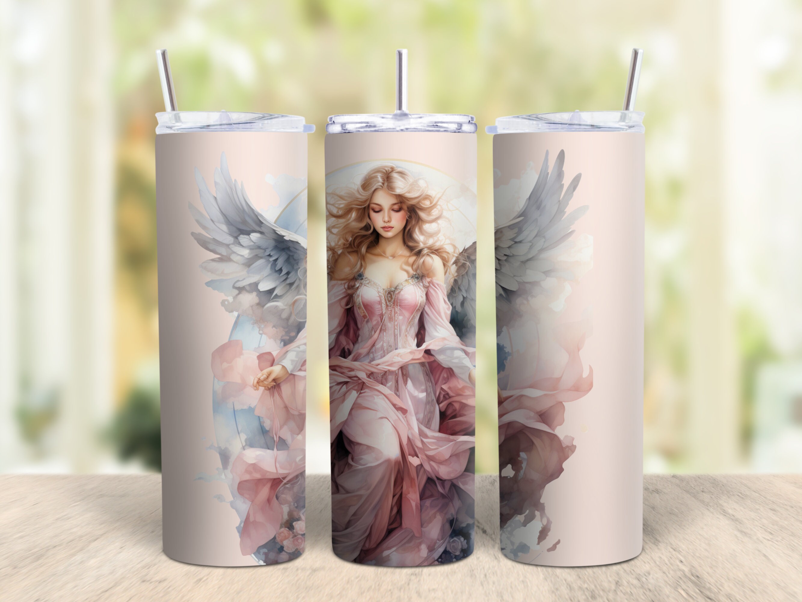 Miracle Angels Clipart, Angelic Watercolor Clipart , Whimsical Miracle ...