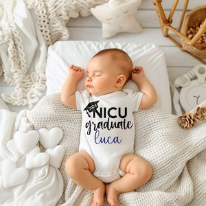 NICU Graduate Onesie®, NICU Baby Outfit, Preemie Baby Clothes ...