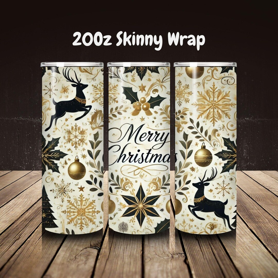 Christmas Tumbler Wrap, Tumbler Wraps Sublime, Wrap Tumbler Designers ...