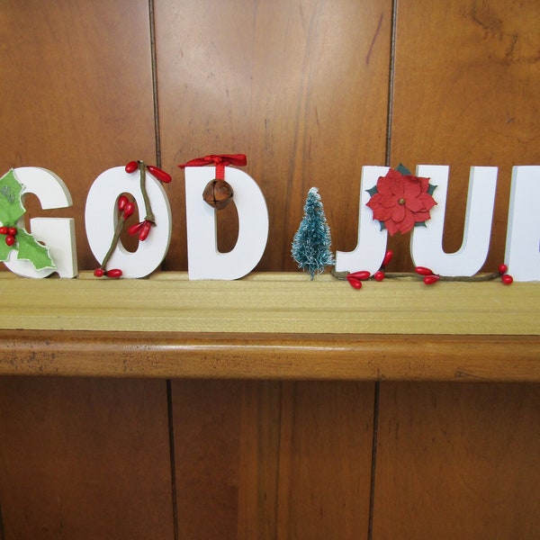 God Jul Sign - Etsy