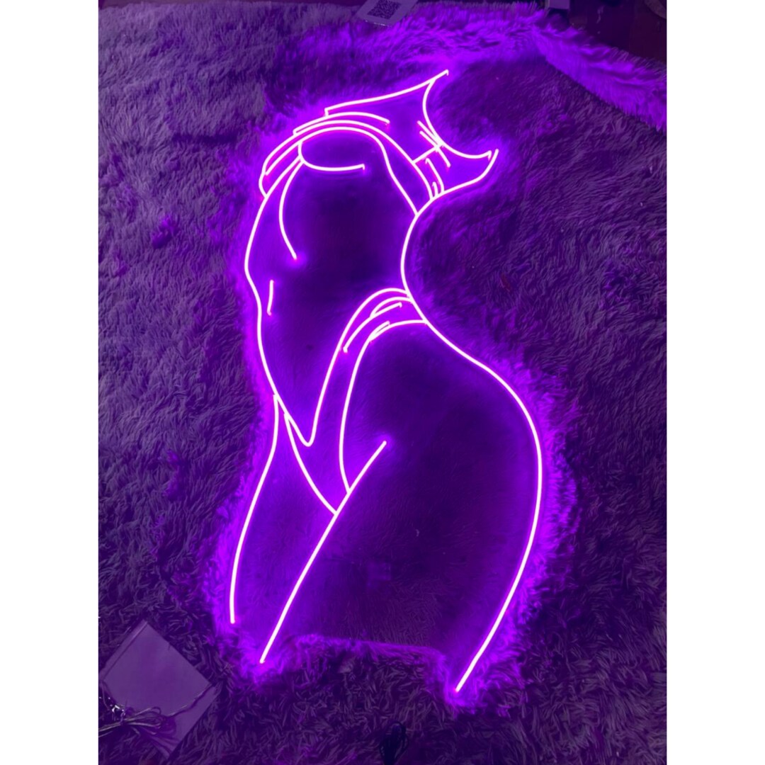 Sexy Girl Neon Sign Sexy Girl Led Light Body Lady Led Sign Etsy