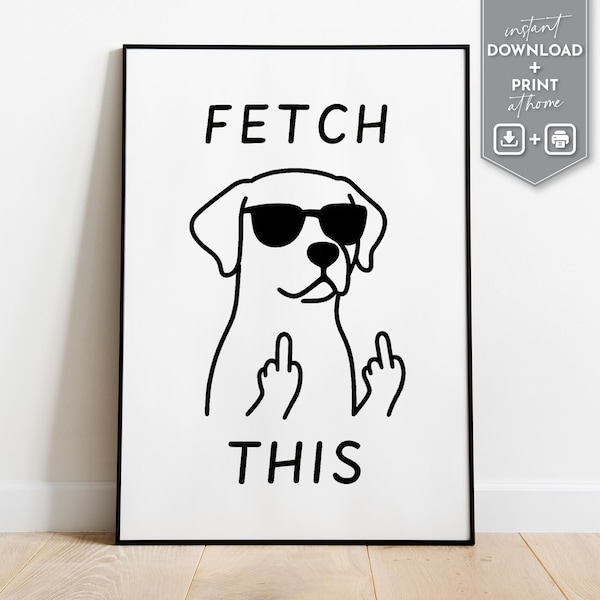 Rude Dog Signs - Etsy UK