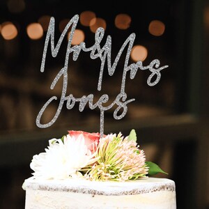 Wedding Cake Topper Gold Cake Topper Wedding Cake Toppers Custom Cake ...