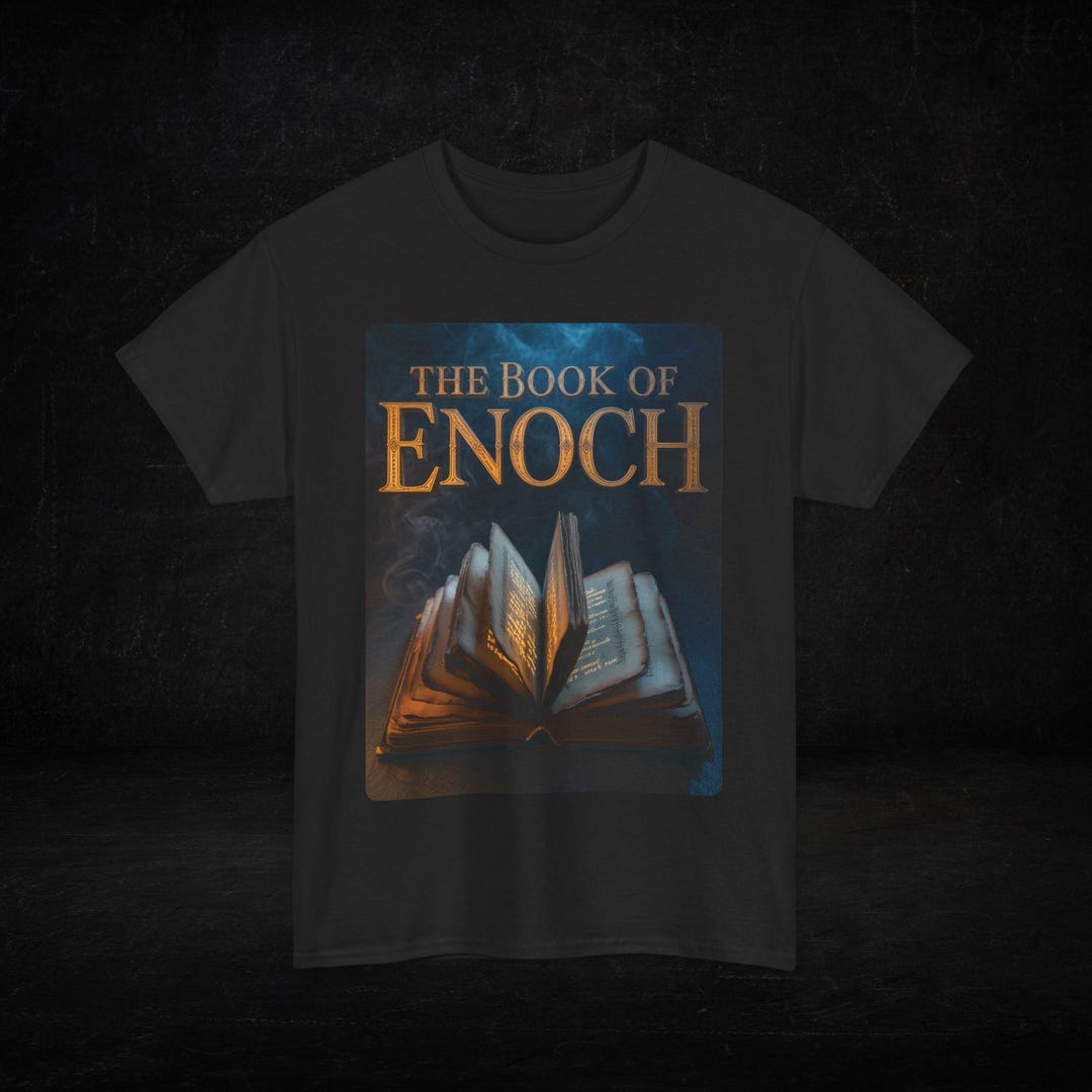Book of Enoch T-shirt: Apocryphal Text Inspired Design - Etsy
