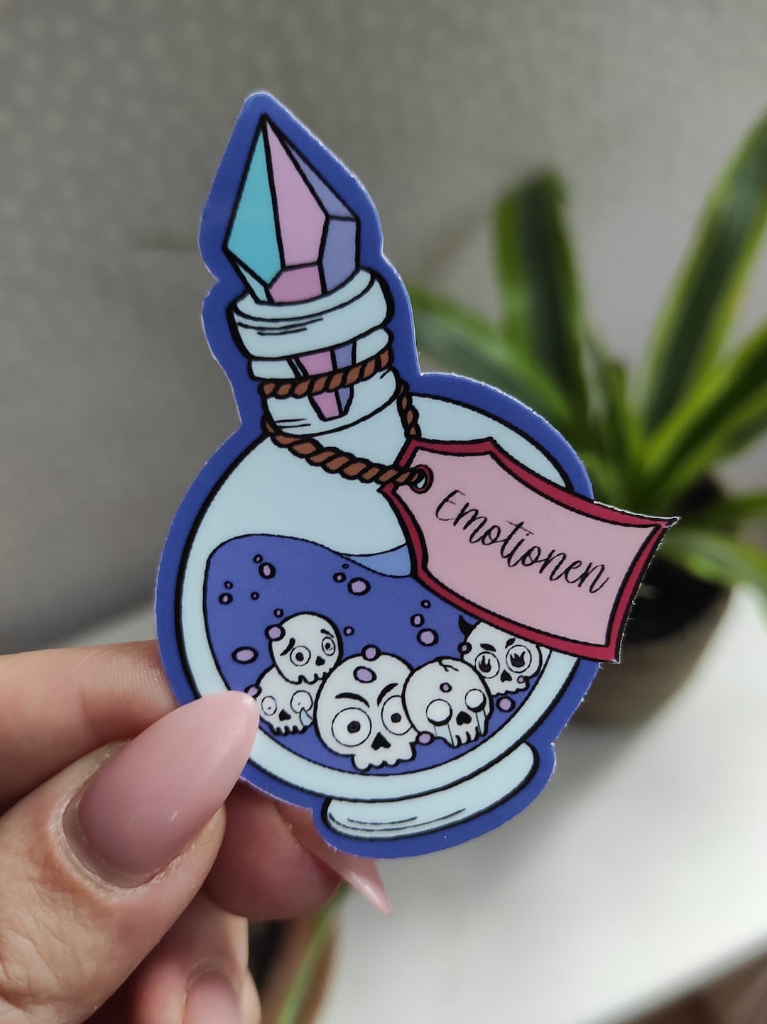 Vinyl Sticker- Magic Potion Emotions - Etsy