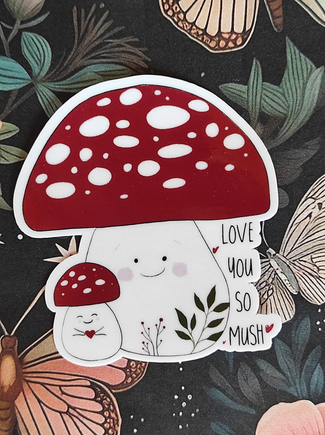 Vinyl Sticker - Mushroom - Etsy