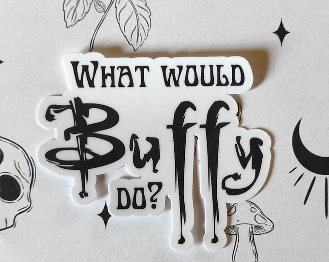 Buffy-small Sticker - Etsy