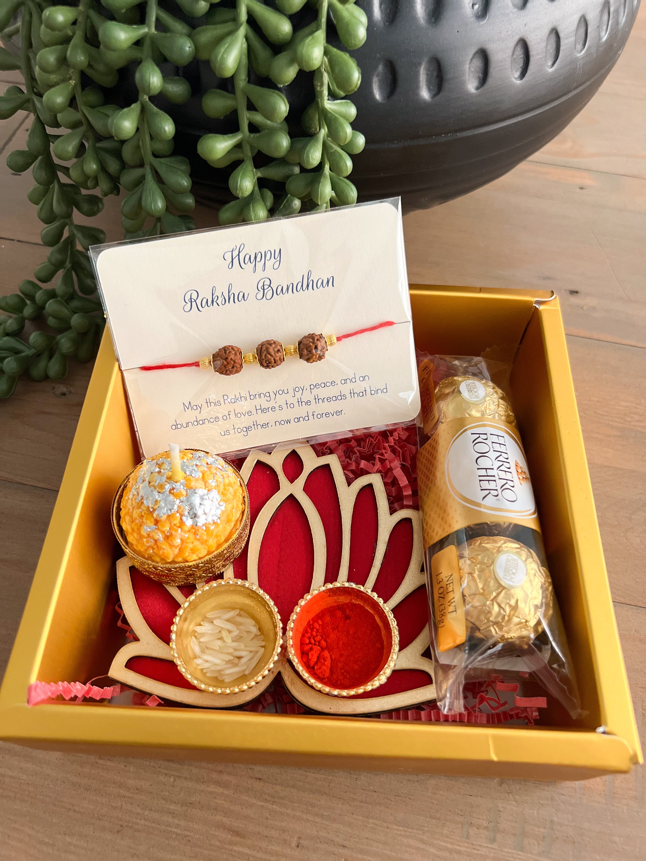 Rakhi Gift Box | Desi Gifts Hamper - Etsy