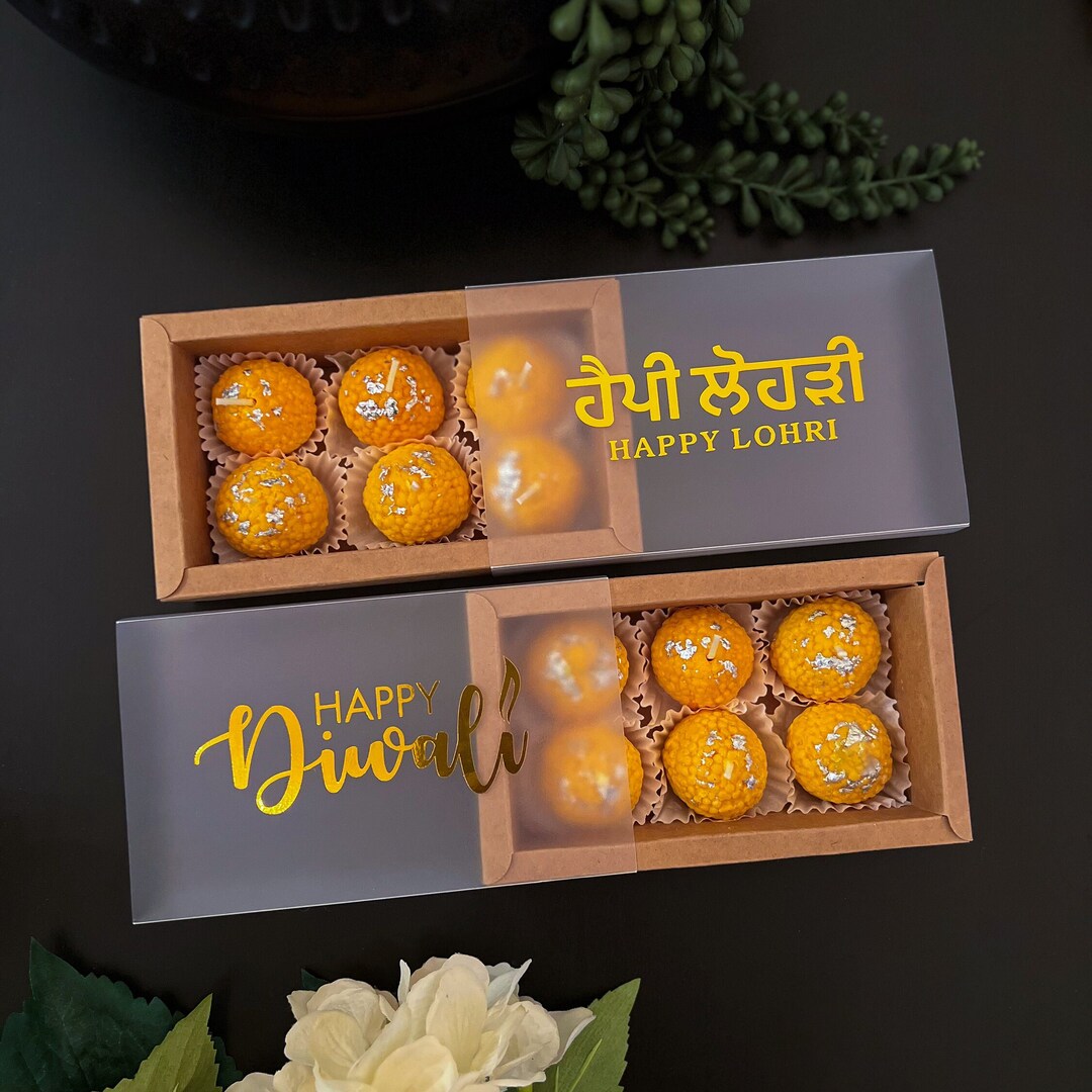 Laddu Candles | Festive Home and Decor | Diwali, Lohri, Holi, Puja ...