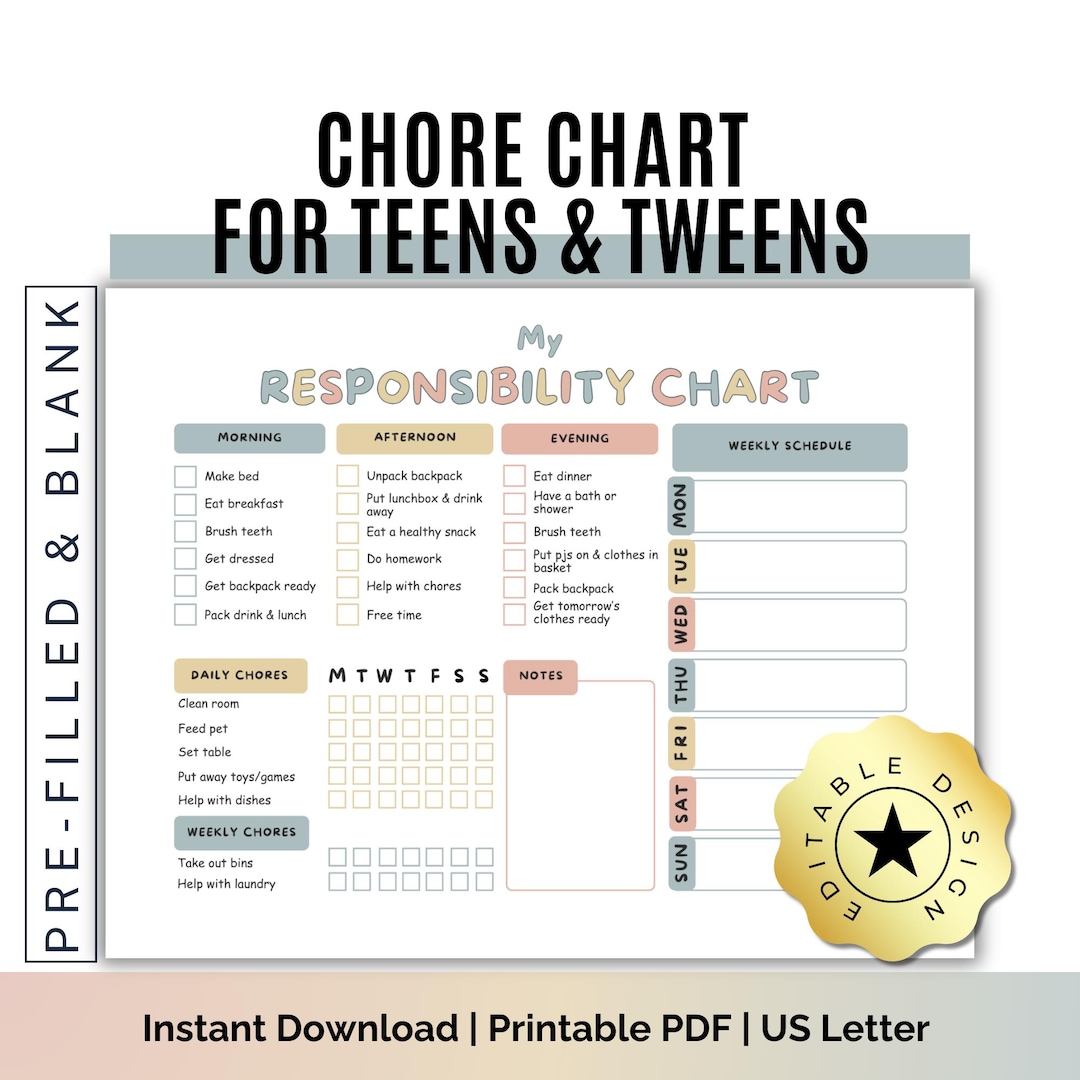 Common Household Chores For Teens