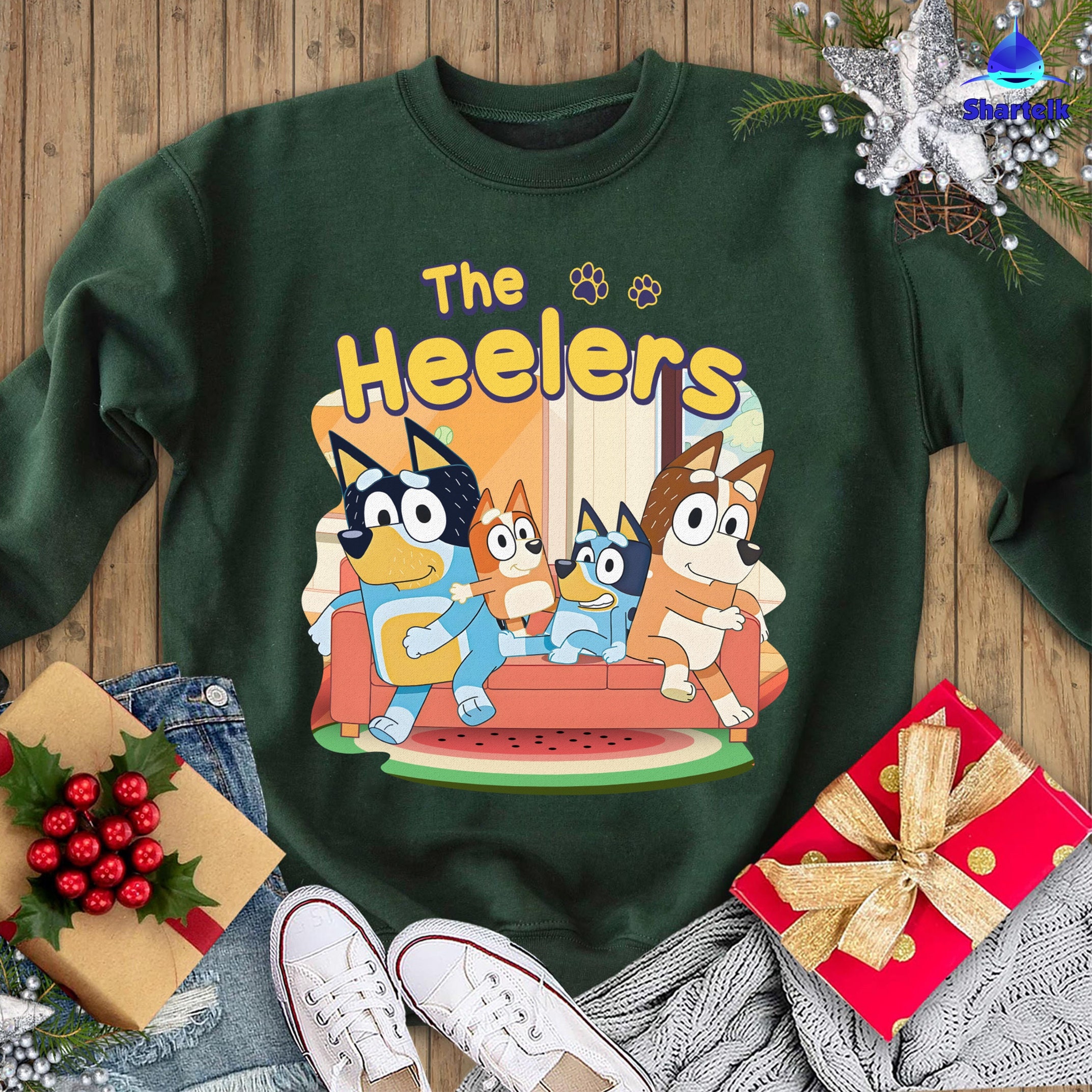 Bluey Chilli Heeler Shirt Bluey the Heelers Shirt Retro - Etsy