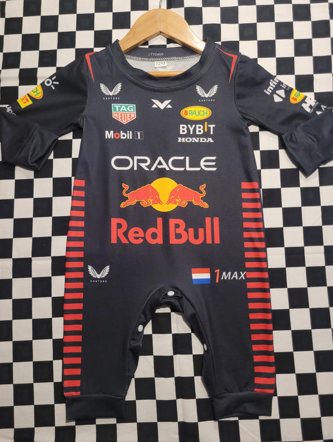 Red Bull F1 Baby Racing Overalls. Number 1. Size 6months. - Etsy