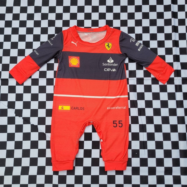 Ferrari Racing Suit Carlos - Etsy
