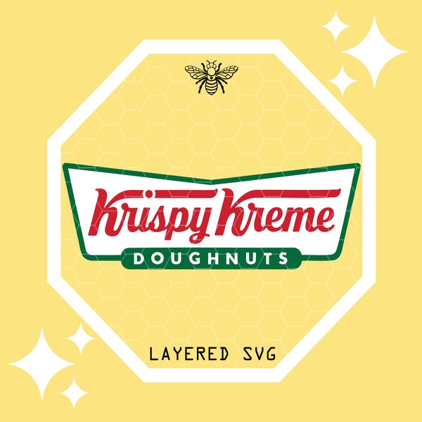 Krispy Kreme Logo Svg - Etsy