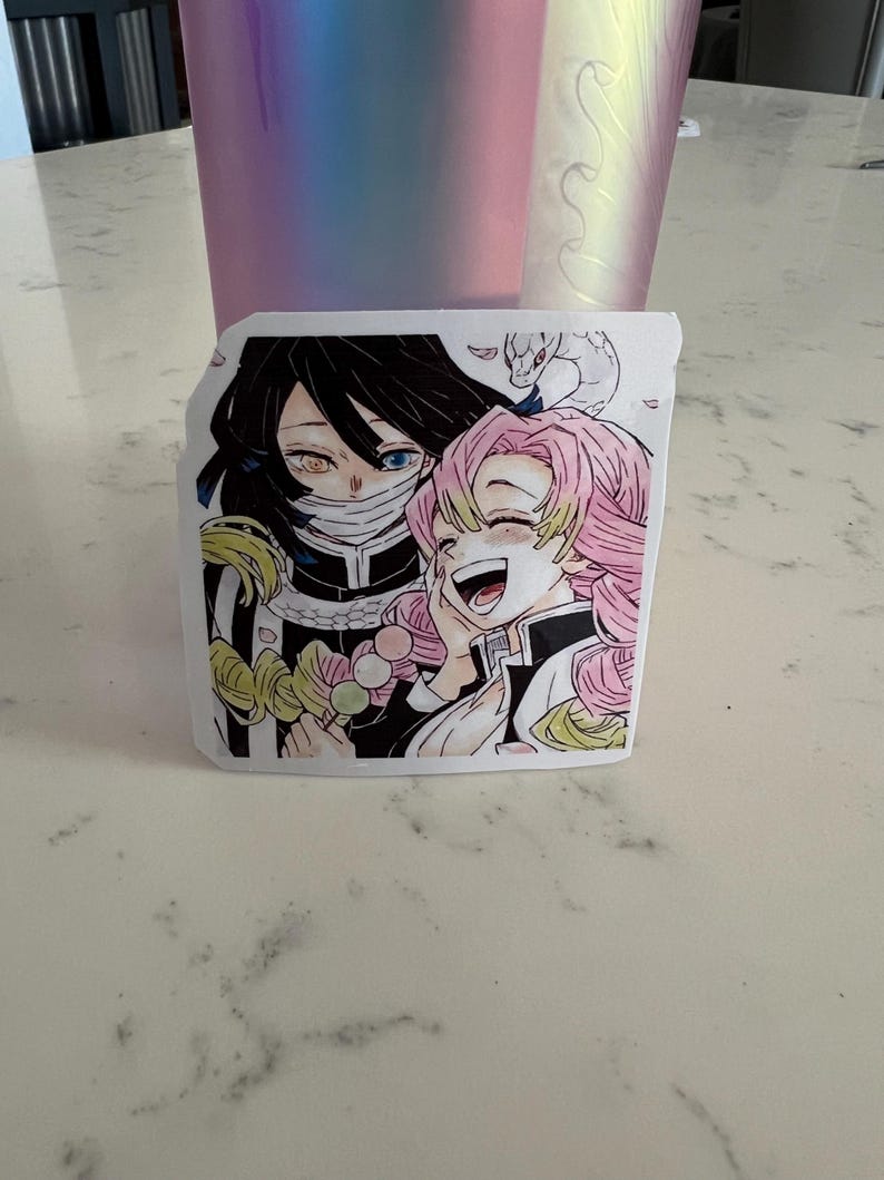 Obanai & Mitsuri / Obamitsu Anime Sticker - Etsy