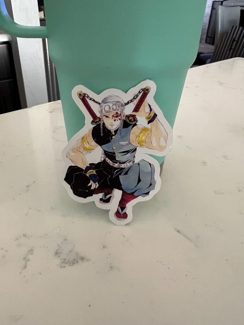 Tengen Uzui Anime Sticker - Etsy