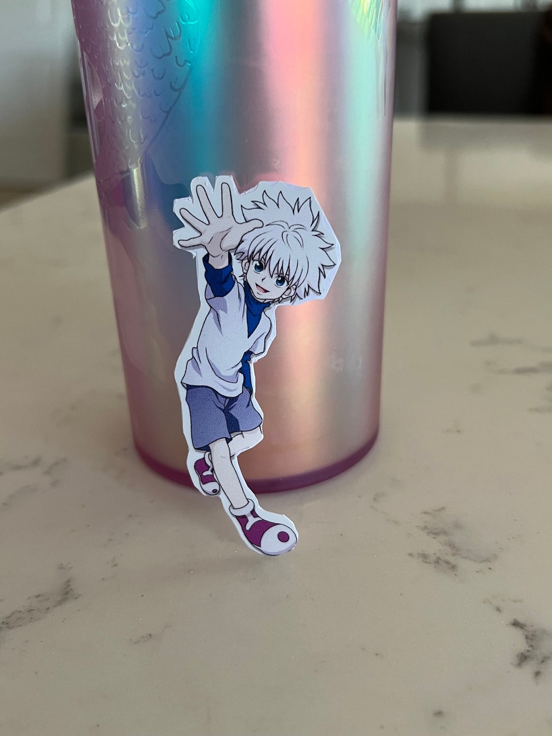 Killua Zoldyck Anime Sticker - Etsy