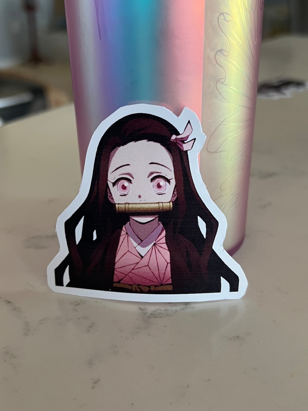 Nezuko Kamado - Anime Sticker - Etsy