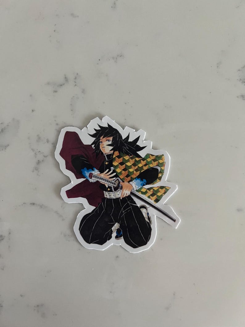 Giyu Tomioka Anime Sticker - Etsy