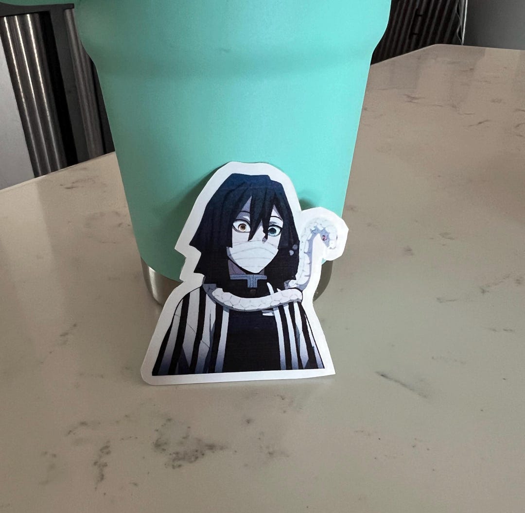 Iguro Obanai Anime Sticker - Etsy