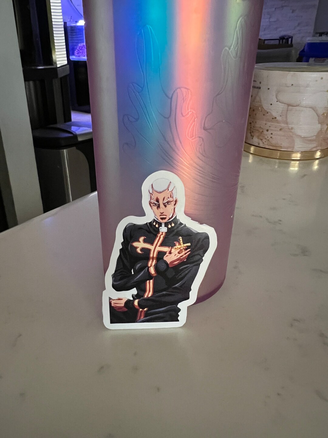 Father Pucci - Anime Sticker - Etsy