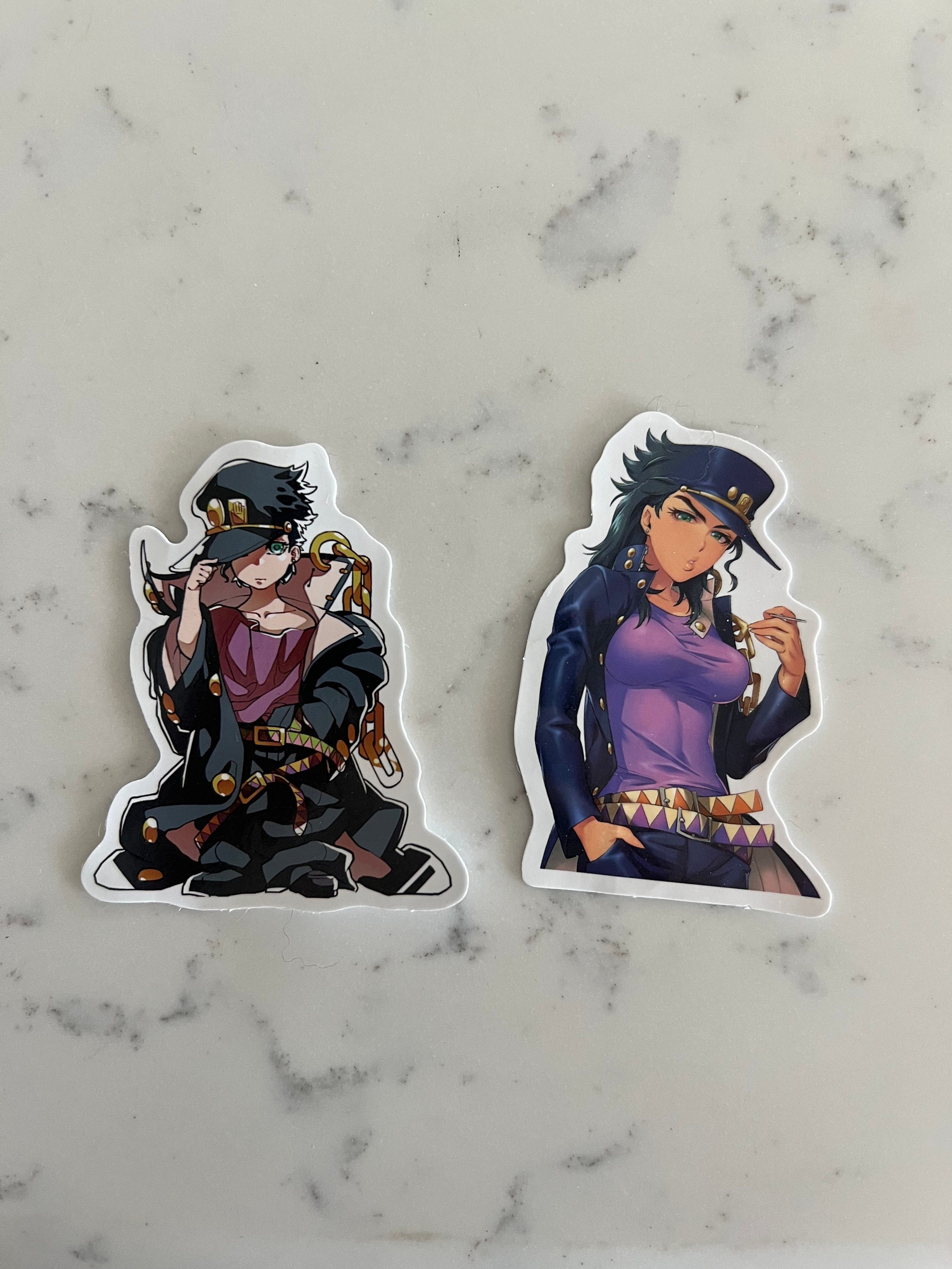 Jotaro Kujo - Anime Sticker Set - Etsy