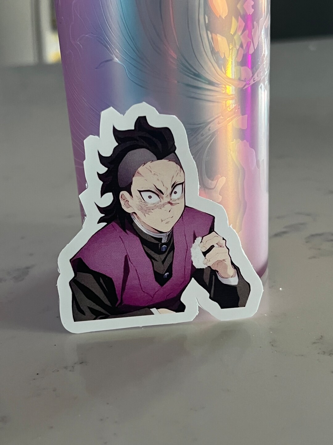 Genya Shinazugawa Anime Sticker - Etsy