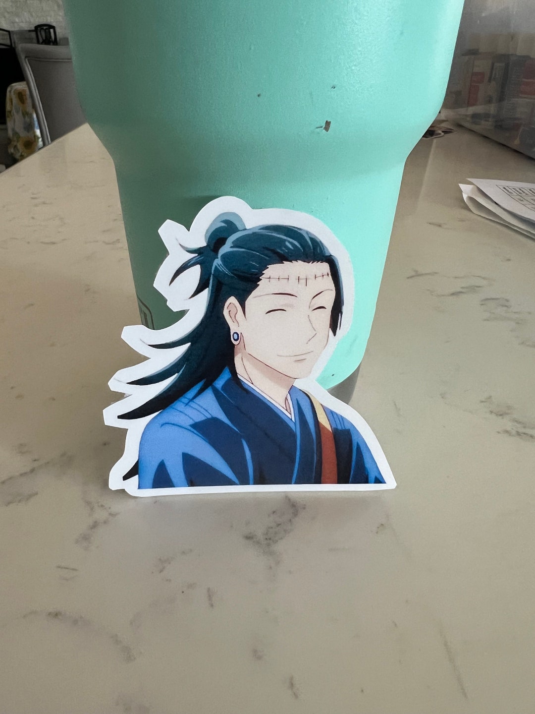 Suguru Geto Anime Sticker - Etsy