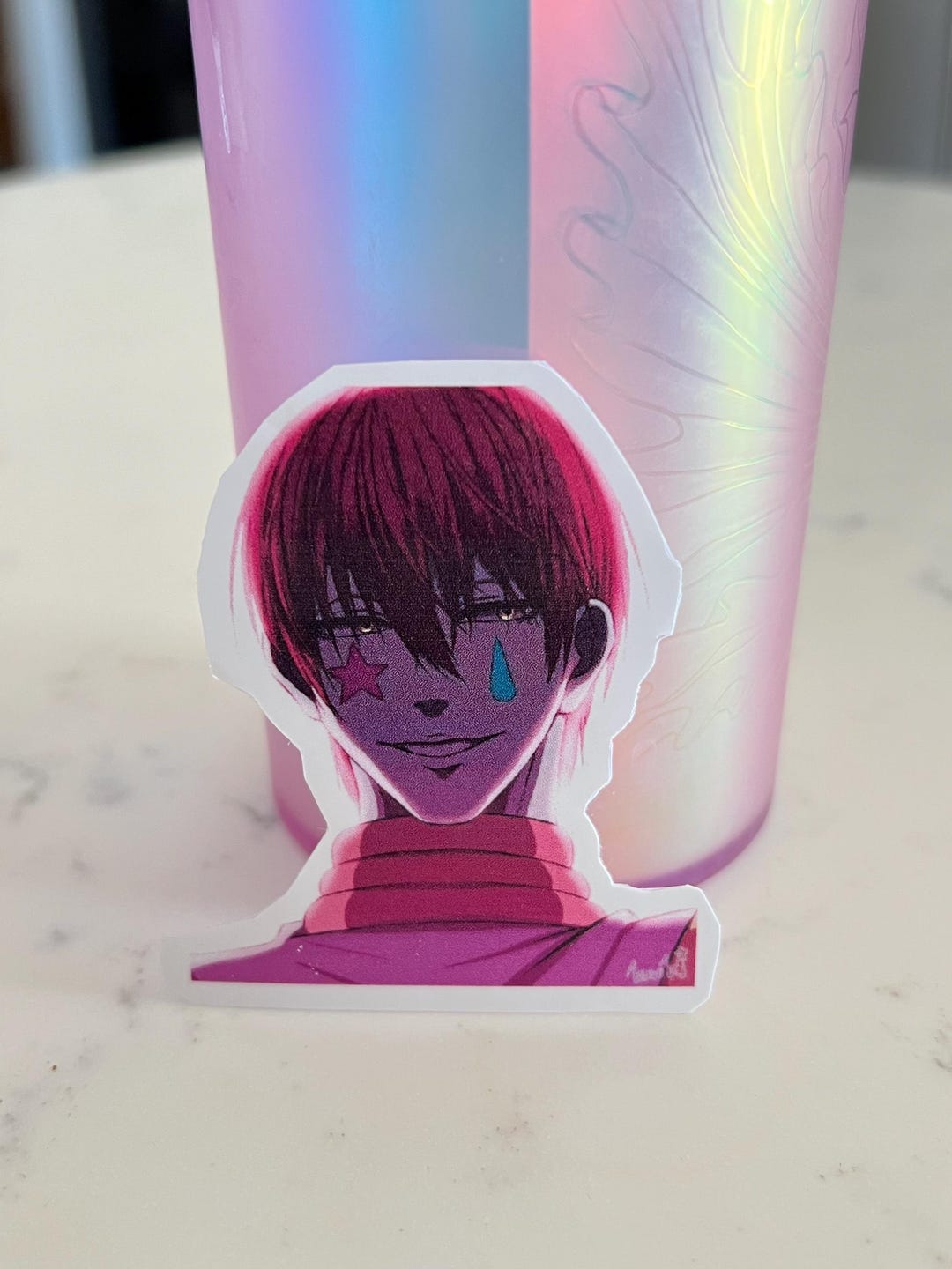 Hisoka Anime Sticker - Etsy