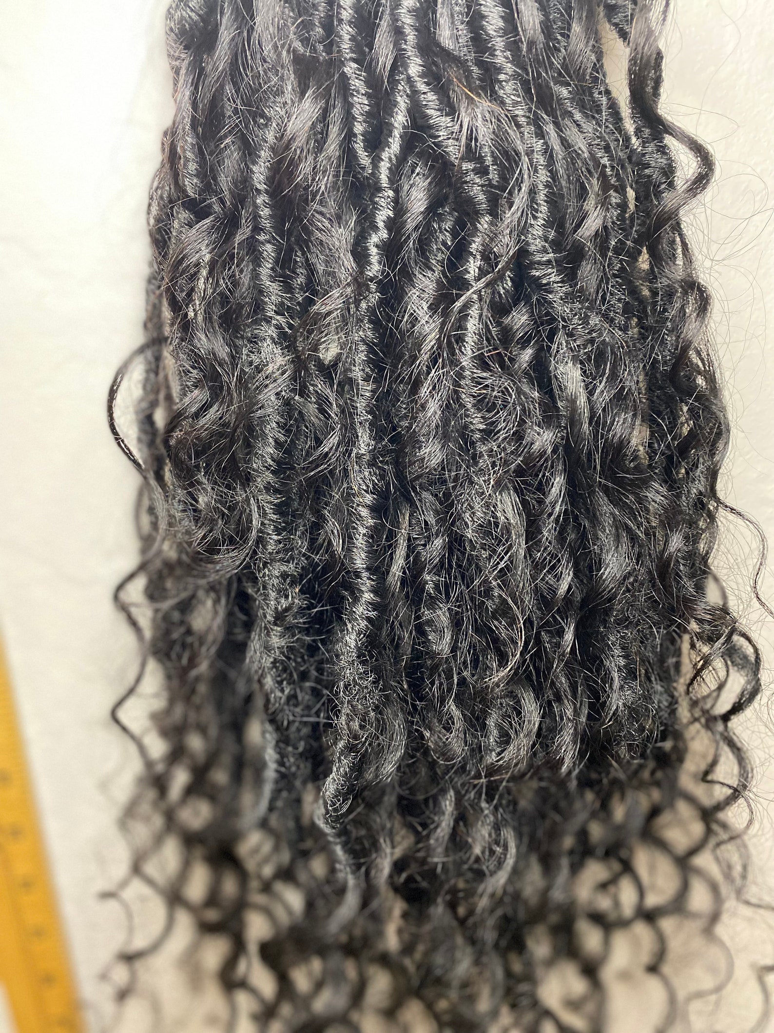 Human Hair Boho Locs - Bohemian Dread Locs - Boheiem Locs - Faux Locs ...