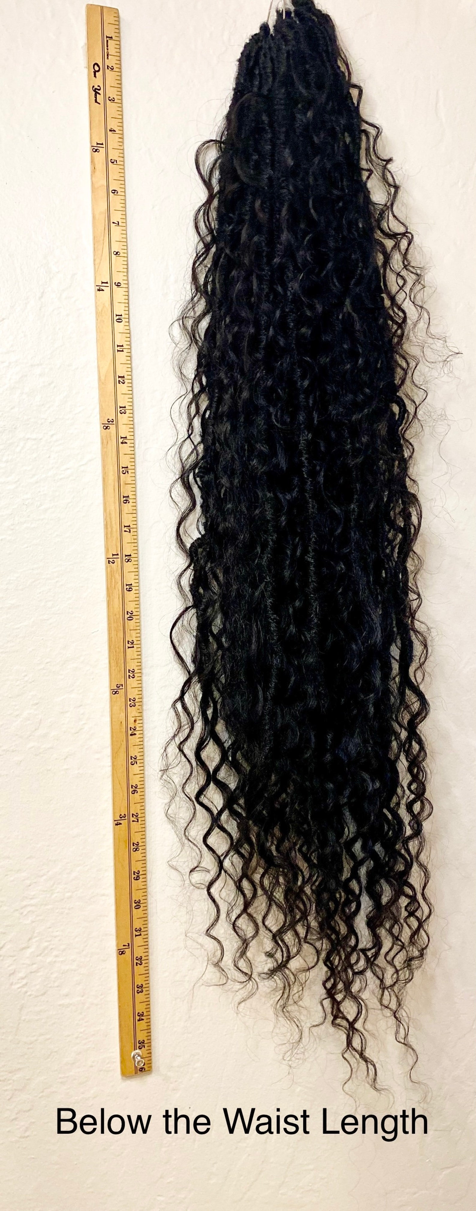 Human Hair Boho Locs - Bohemian Dread Locs - Boheiem Locs - Faux Locs ...