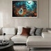 Ghost Print, Haunted Mansion Halloween Print, Halloween Wall Art ...