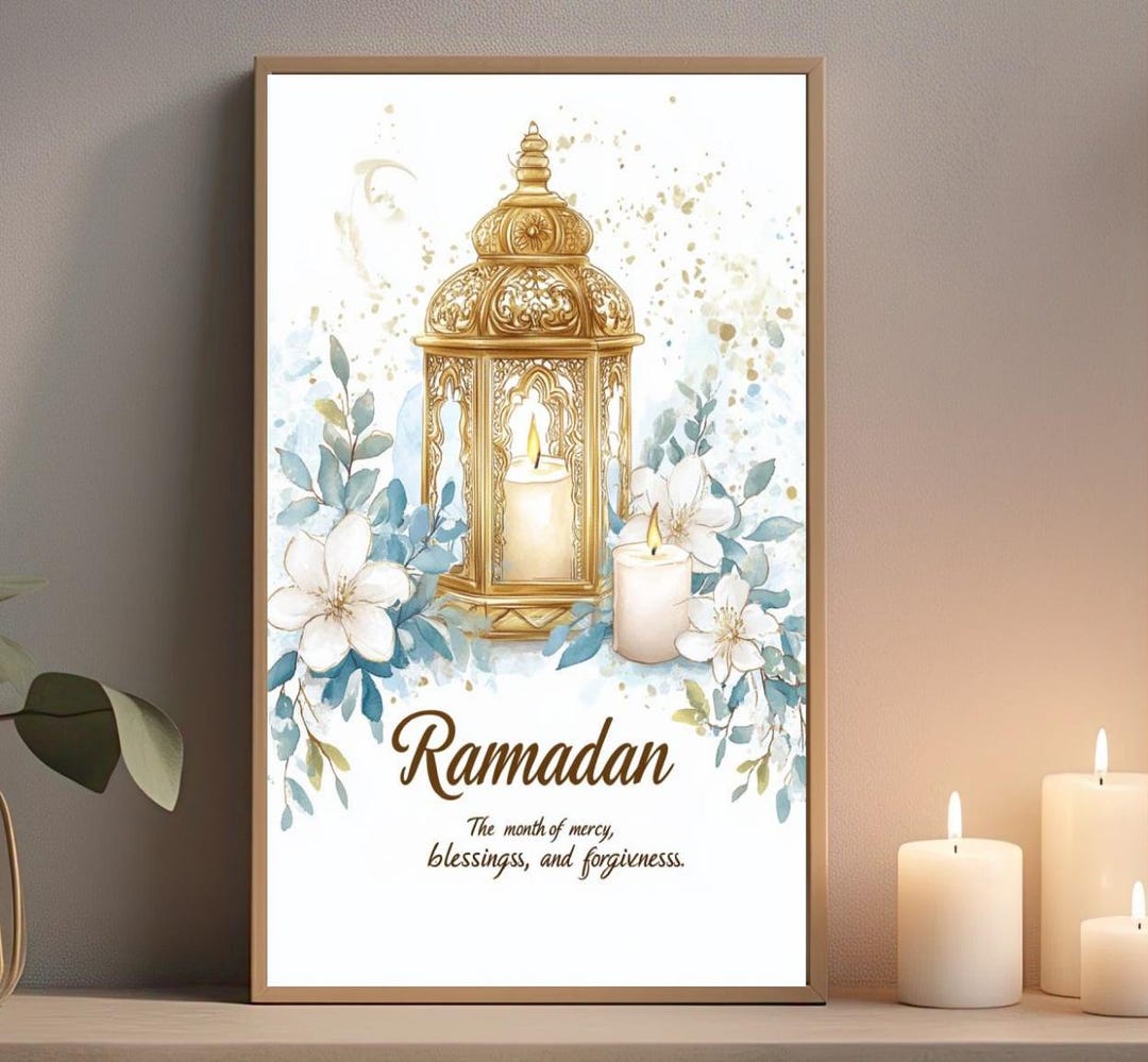 Ramadan Print for Islamic Home Decor -ramadan Wall Art -printable Wall ...