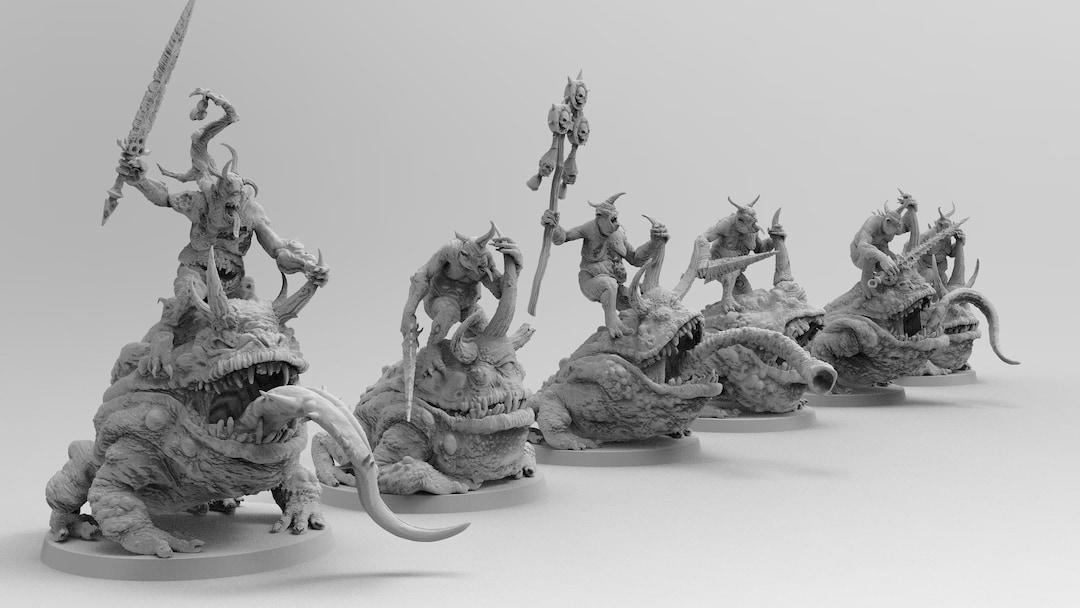 Plague Toad Demon - Etsy UK