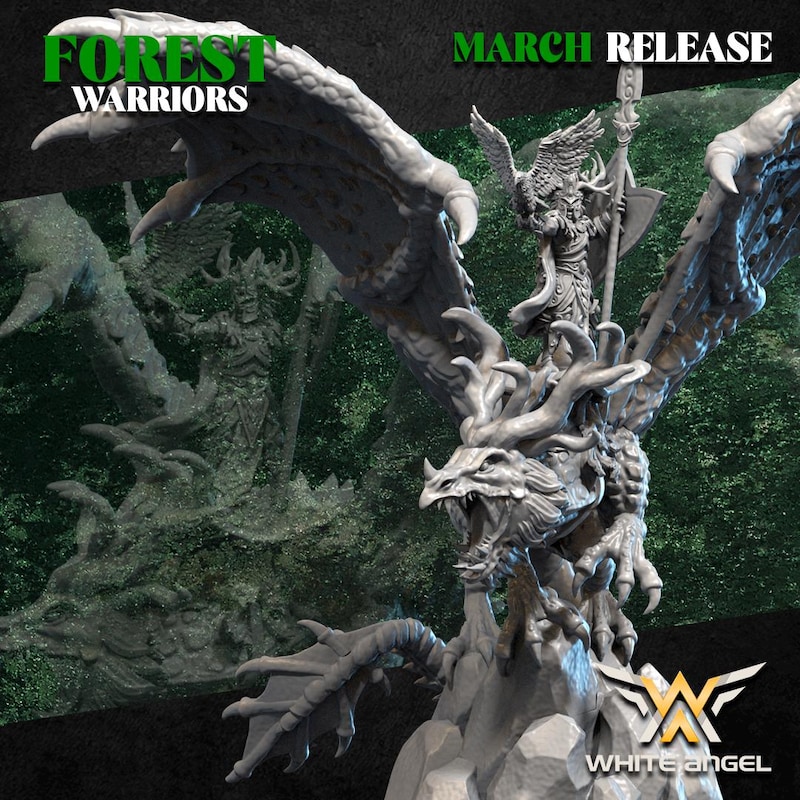 Old World Forest Dragon - Etsy UK