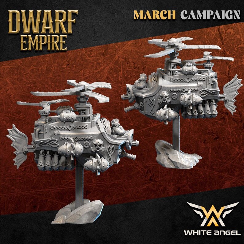 Dwarf Iron Gyro, Dwarf Empire, White Angel Miniatures - Etsy