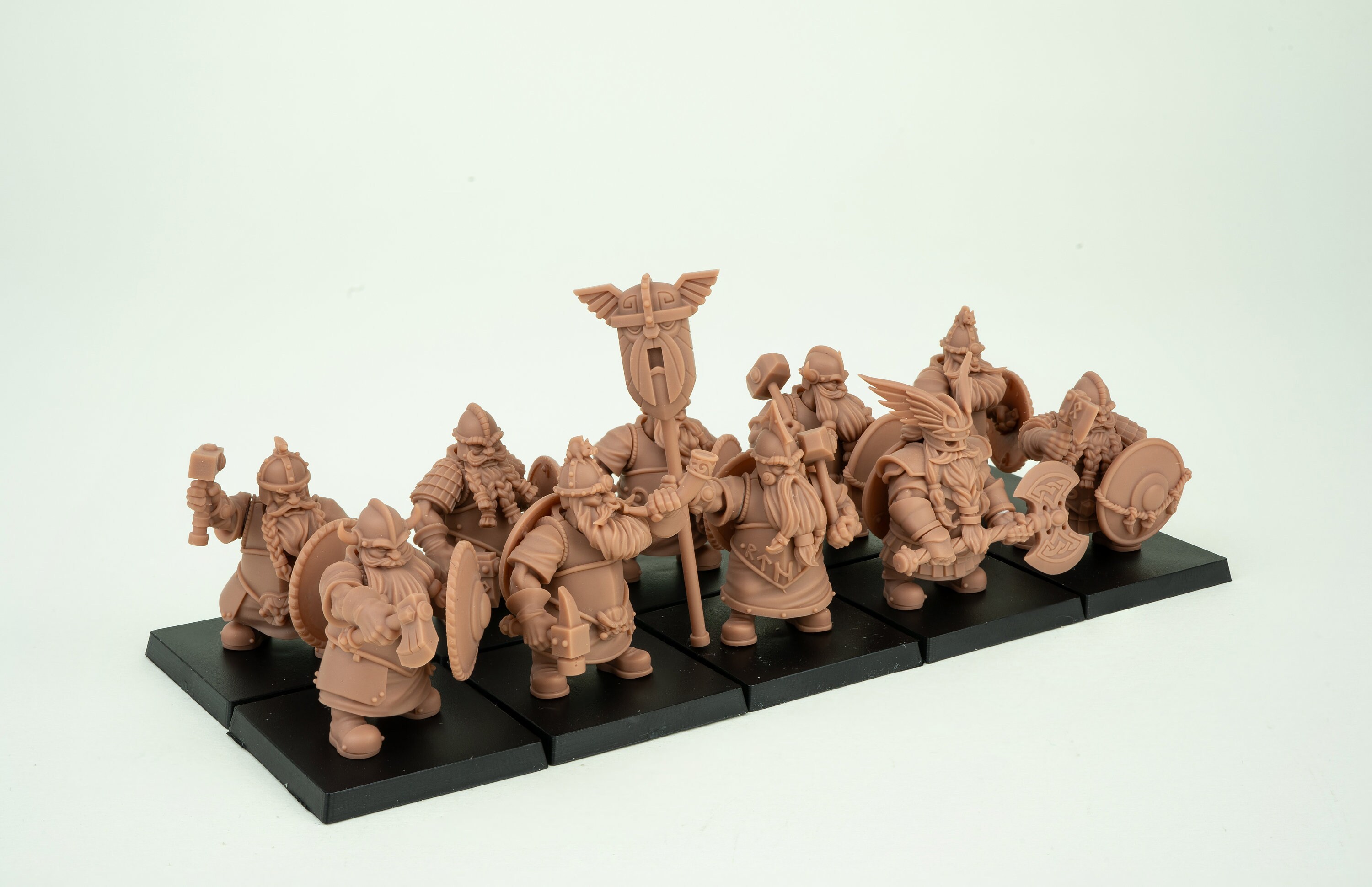 Durgin Paint Forge Ranks&files Dwarf Clan Warriors - Etsy