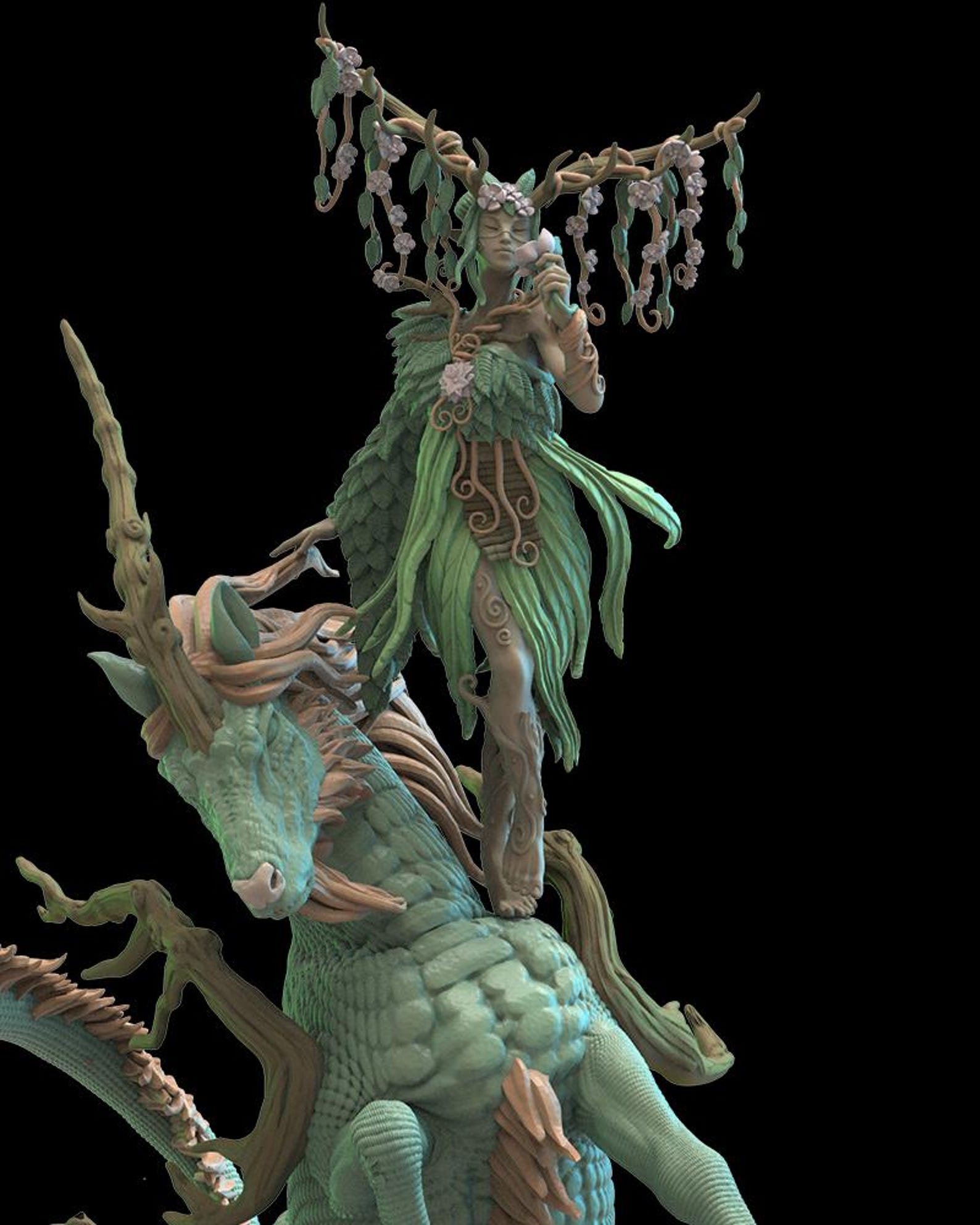 Kazumi, Kirin Queen, Mori Elves, Lost Kingdom - Etsy
