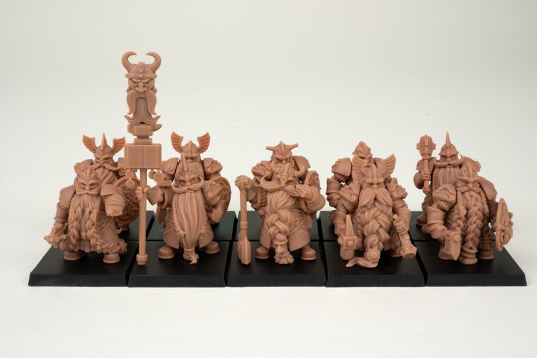 Durgin Paint Forge Ranks&files Dwarf Clan Elders - Etsy
