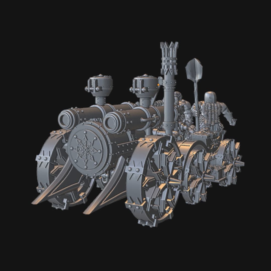 Meshymesh Evil Dwarf Iron Demon Train - Etsy