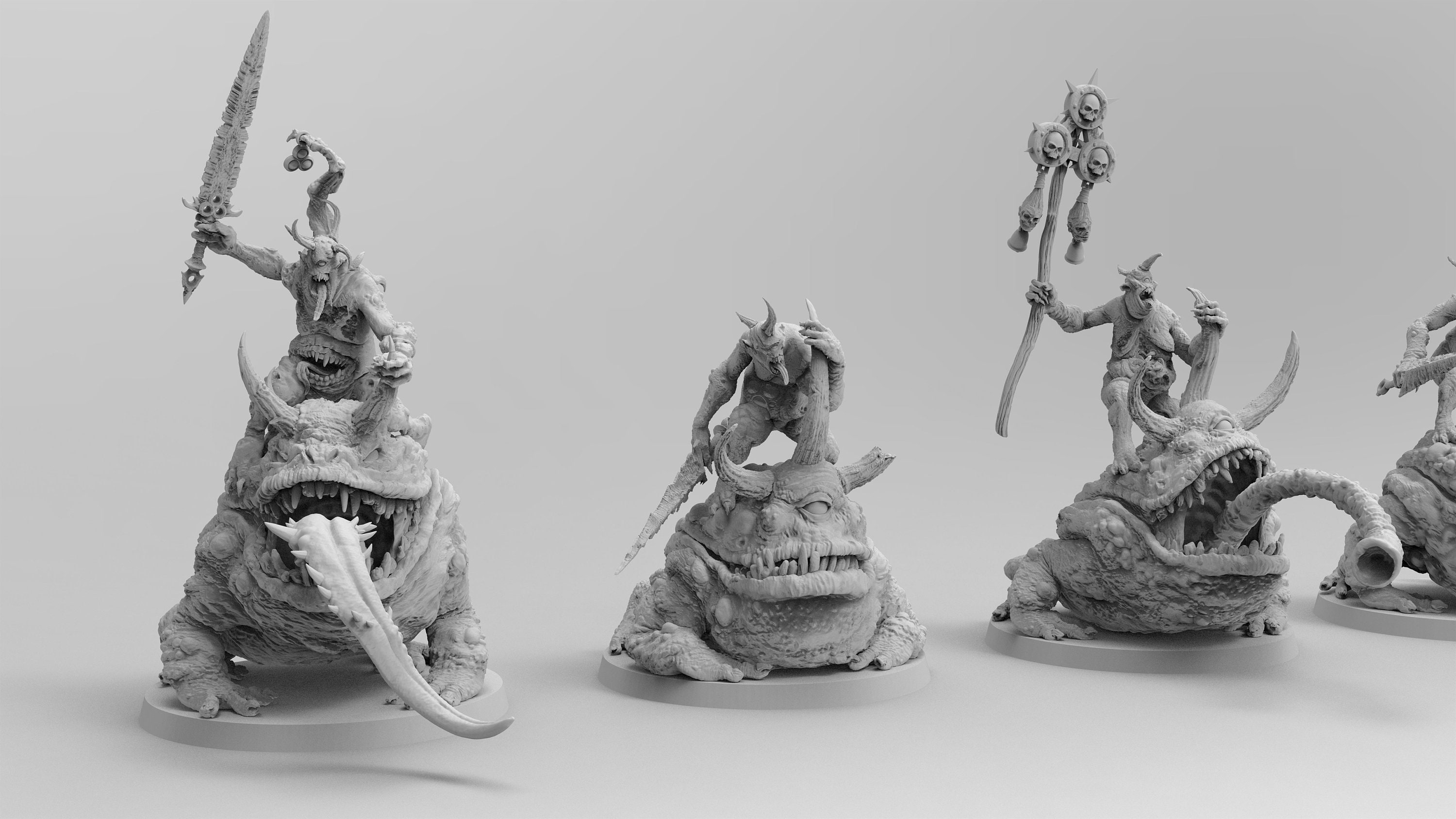 Plague Toad Demon - Etsy UK