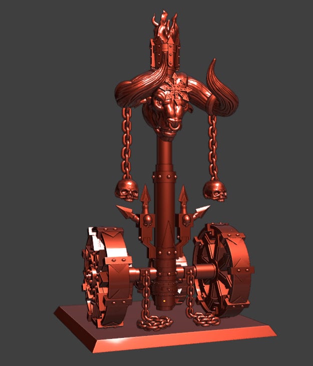 Meshymesh Evil Dwarf Mobile Unit Filler Banner - Etsy