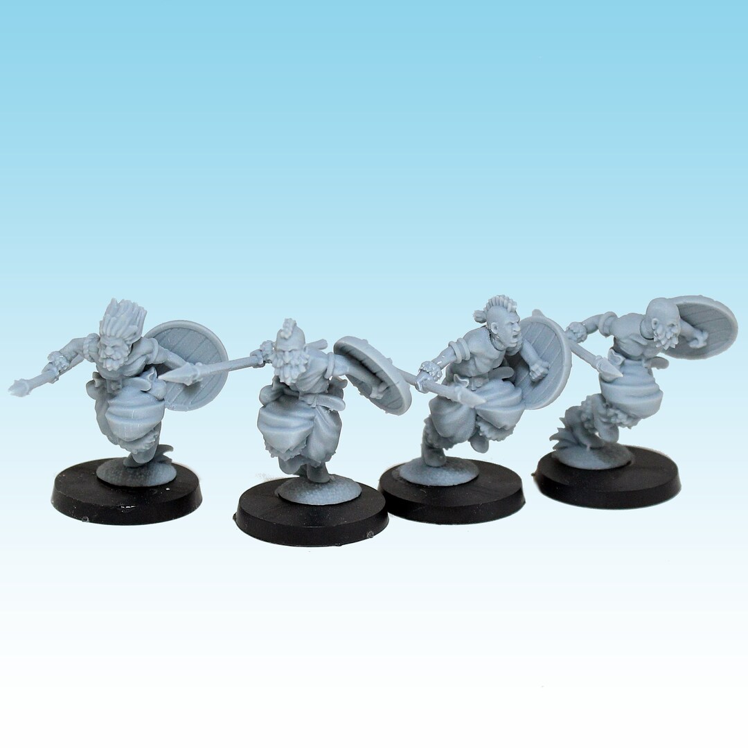 Mom Miniatures Barbarian Levy - Etsy