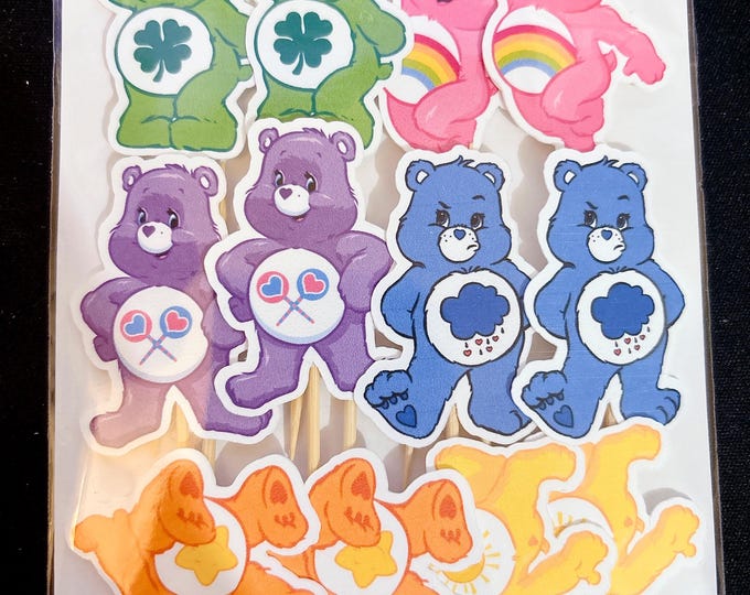 Care Bears Cake Topper - Etsy